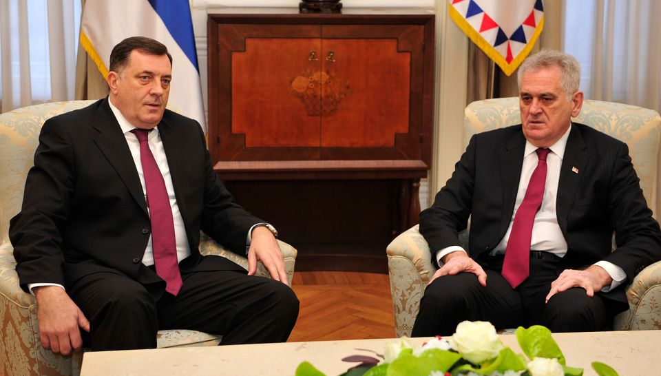 Председник Николић са председником Републике Српске | Председник ...