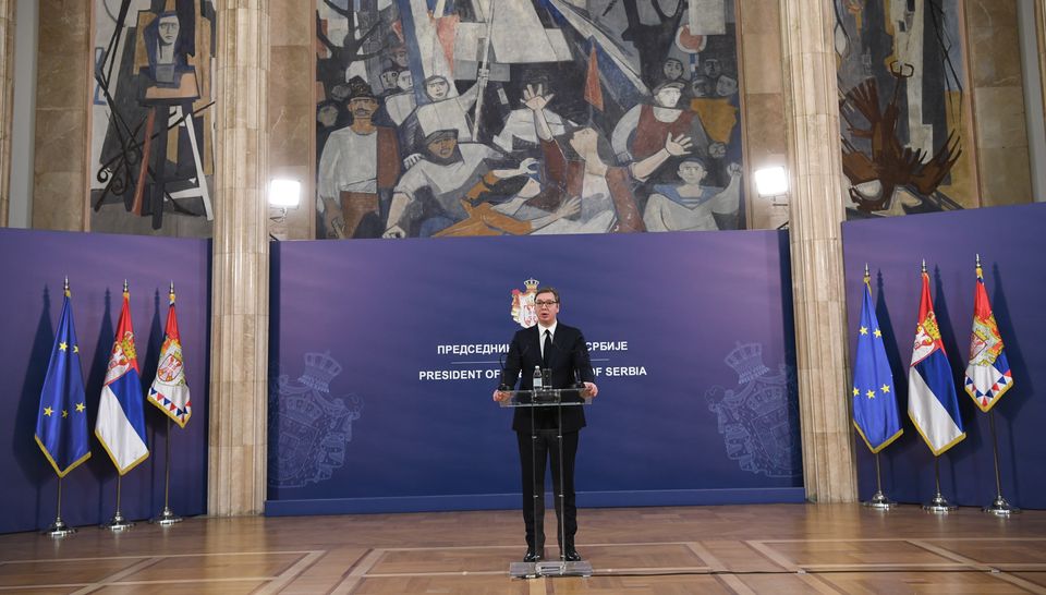 Address of the President of the Republic of Serbia Aleksandar Vučić ...