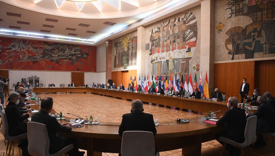 President meets the ambassadors of the EU member states accredited to ...