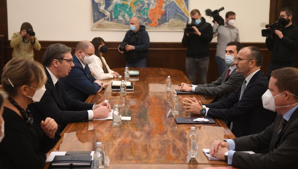 Meeting with the Head of the Delegation of the European Union to Serbia ...