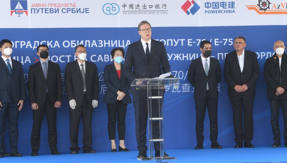 President Vučić opens Sector 4 of the bypass around Belgrade | The ...