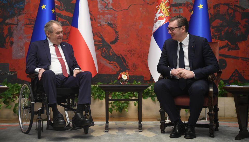 Званична посета председника Чешке Републике | Председник Републике Србије
