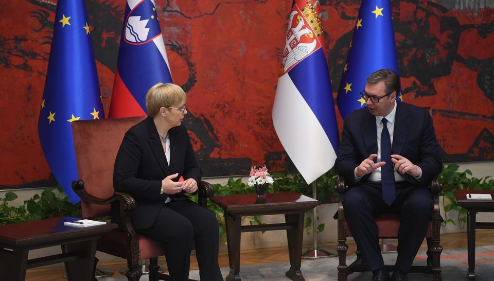 Радна посета председнице Републике Словеније | Председник Републике Србије