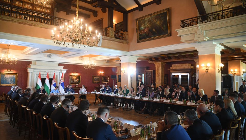 Прва седница Стратешког савета за сарадњу Републике Србије и Мађарске ...