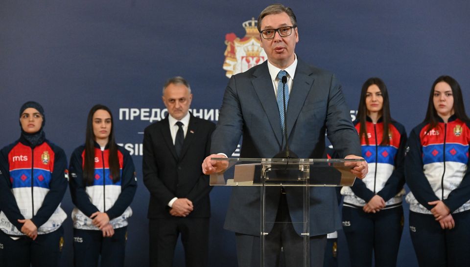 Пријем женске боксерске репрезентације Србије Председник Републике Србије